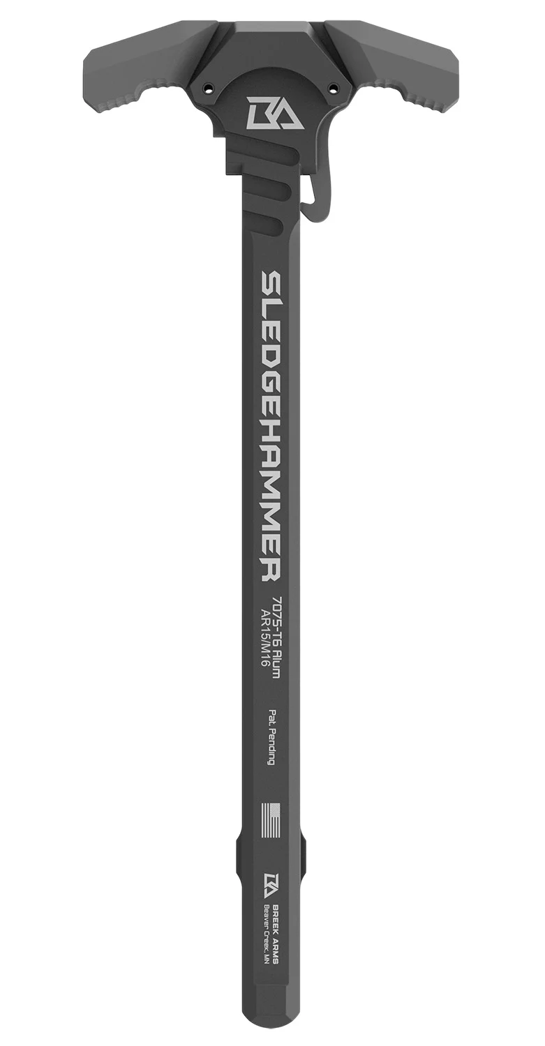 Breek Arms BRK6015MGRAY Sledgehammer Charging Handle Mil Spec AR15/M16 ...